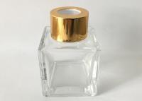 China 50ml Square Glass Diffuser Bottle with Sticks for Cosmetic Packaging for sale