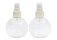 China 24410 100ml Round Shape PET Plastic Sprayer Bottle For Cosmetic Packaging for sale