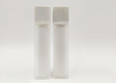 China 50ml Frosted Airless Pump Bottle Refillable Cosmetic Dispenser for Cream Lotion for sale