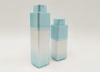 China 1oz 50ml Blue Matte Airless Bottle for Skin Care Cream Cosmetic Packaging for sale