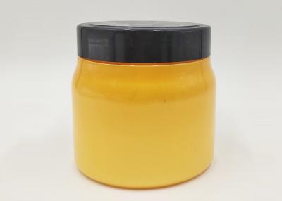 China 500ml PET Cosmetic Face Cream Jar for Body Lotion Packaging Transparent Customizable for sale