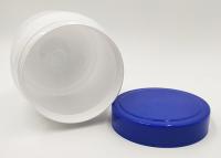 China 500ml Wide Mouth PET Plastic Cream Jar Recyclable Cosmetic Packaging with Black Cap for sale