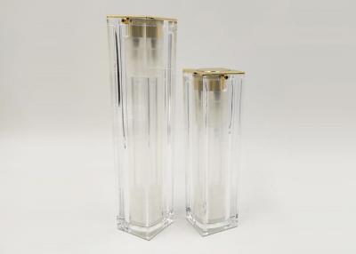 China 30ml 50ml Custom Color Acrylic Airless Bottle for Lotion Cream Cosmetic Packaging for sale