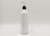 China 350ml Square PET Plastic Cosmetic Bottle Customizable for Lotion Cream Shampoo for sale