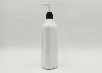 China 350ml Square PET Plastic Cosmetic Bottle Customizable for Lotion Cream Shampoo for sale