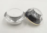 China 30g Acrylic Jars For Cosmetics , Plastic Cream Jar Round / Square Shape for sale