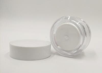 China 50g PET Face Cream Jars Screw Cap Type Or Customized for sale