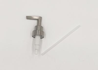 China 24/410 28/410 Cosmetic Spray Pump Golden Color Long Neck Lotion Pump for Shampoo for sale
