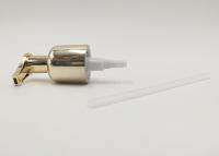 China Golden Long Neck Lotion Pump 24/415 24/410 for Cosmetic Shower Gel PP Plastic for sale
