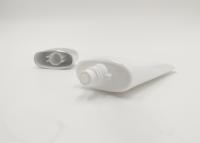 China 50ml 100ml PE Cosmetic Facial Washing Tube with Silver Screw Cap for sale