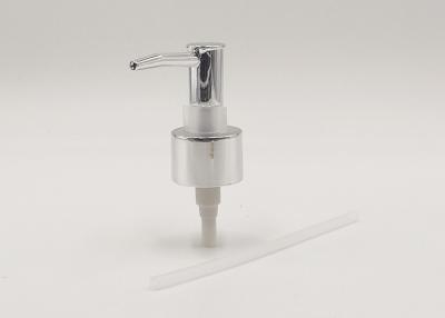 China 24/410 28/410 Cosmetic Spray Pump Golden Color Long Neck Shampoo Pump for sale