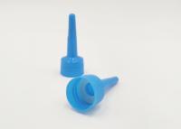 China Blue Plastic Screw Cap 24/28mm for Cosmetic Packaging PP Material Custom Color for sale