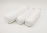 China PET Plastic Cosmetic Bottles 30ml 100ml 120ml White Custom Body Care Packaging for sale