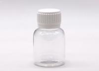 China 50ml Transparent PET Healthcare Packaging Bottles Round Or Customized Shape for sale
