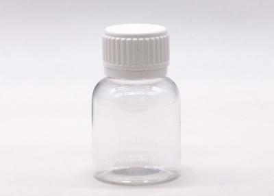 China 50ml Transparent PET Healthcare Packaging Bottles Round Or Customized Shape for sale