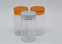 China 70ml PET Plastic Bottle with Aluminum Cap for Capsule Tablet Packaging for sale