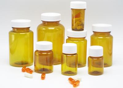 China Multiple Sizes Clear PET Plastic Bottles Free Samples For Effervescent Tablets for sale