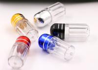 China One Grain Pack Health Product Packaging Bottle , Plating Cap PET Plastic Bottle for sale
