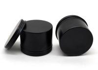 China 200ml Aluminum Cosmetic Jar for Lip Balm Cream Tin Container with Screw Cap for sale