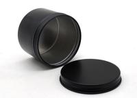 China 200ml Aluminum Cosmetic Jar for Lip Balm Cream Tin Container with Screw Cap for sale