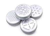 China ISO Cosmetic Aluminum Jars 68mm Air Freshener Cap Type Free Sample for sale