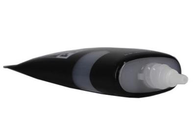 China Black Cosmetic Packaging Tube PE Plastic Material for sale