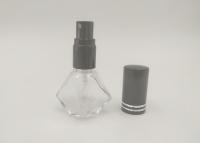 China 5ml Capacity Unique Shape Perfume Glass Bottle Recyclable With Min Spray Pump for sale