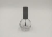 China Empty Glass Nail Polish Bottle 5ml Pumpkin Design with Brush Cap for Cosmetic Packaging for sale