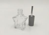 China Empty Star Shape Small Nail Polish Bottle Glass Material Easy To Carry for sale