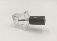 China Empty Star Shape Small Nail Polish Bottle Glass Material Easy To Carry for sale