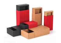 China Custom Kraft Paper Cosmetic Packaging Box Recycled Cardboard 1000pcs MOQ for sale