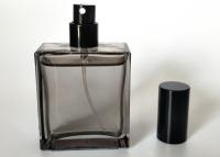 China Luxury Square 100ml Refillable Perfume Bottle , Perfume Spray Bottle OEM / ODM for sale