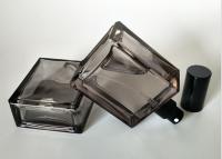 China Luxury Square 100ml Refillable Perfume Bottle , Perfume Spray Bottle OEM / ODM for sale