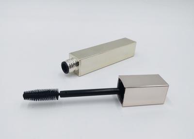 China Square Golden Empty Eyeliner Containers Refillable Mascara Tube 10ml 100% Recyclable for sale