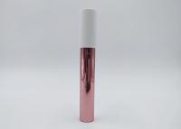 China Makeup Beauty Plastic Empty Lipgloss Tubes Rose Color Surface 10ml Small Size for sale