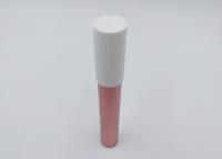 China Makeup Beauty Plastic Empty Lipgloss Tubes Rose Color Surface 10ml Small Size for sale