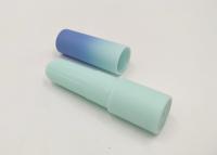 China Gradient Color Private Label Empty Lip Gloss Tubes 3.5g Cylinder Shape for sale