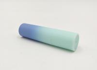 China Gradient Color Private Label Empty Lip Gloss Tubes 3.5g Cylinder Shape for sale