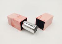 China Luxury Square Custom Lipstick Tubes 12.1mm Caliber Cosmetic Packaging for sale