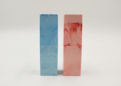 China Luxury Square Custom Lipstick Tubes 12.1mm Caliber Cosmetic Packaging for sale