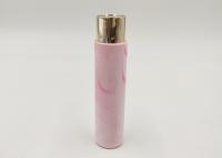 China Empty Magnetic Lipstick Tube 5g Plastic Cosmetic Packaging Custom Logo Small Round for sale