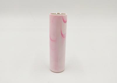 China Empty Magnetic Lipstick Tube 5g Plastic Cosmetic Packaging Custom Logo Small Round for sale