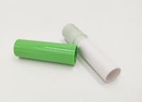 China 3.5g Eco Friendly Empty Lip Gloss Tubes Cylinder Round Lip Balm Tubes ABS Screw Cap for sale