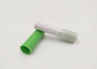 China 3.5g Eco Friendly Empty Lip Gloss Tubes Cylinder Round Lip Balm Tubes ABS Screw Cap for sale