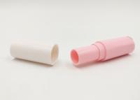China 3.5g Eco Friendly Lip Balm Tube ABS Cosmetic Packaging Custom Color Surface Finish for sale