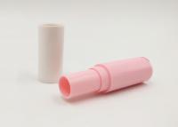 China 3.5g Eco Friendly Lip Balm Tube ABS Cosmetic Packaging Custom Color Surface Finish for sale