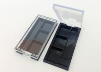 China Cosmetic Glitter Eyeshadow Packaging Box Dark Black Sticker Printing for sale