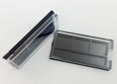 China 5g Cosmetic Glitter Eyeshadow Packaging Box Dark Black Customizable for sale