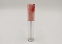 China Clear Empty Lip Gloss Tubes 5ml Plastic with Brush for Custom Cosmetic Packaging for sale