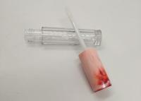 China Clear Empty Lip Gloss Tubes 5ml Plastic with Brush for Custom Cosmetic Packaging for sale